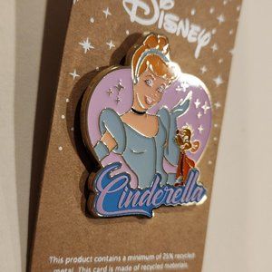 Disney | Accessories | Disney Princess Cinderella Jaq Mouse Pink Heart ...